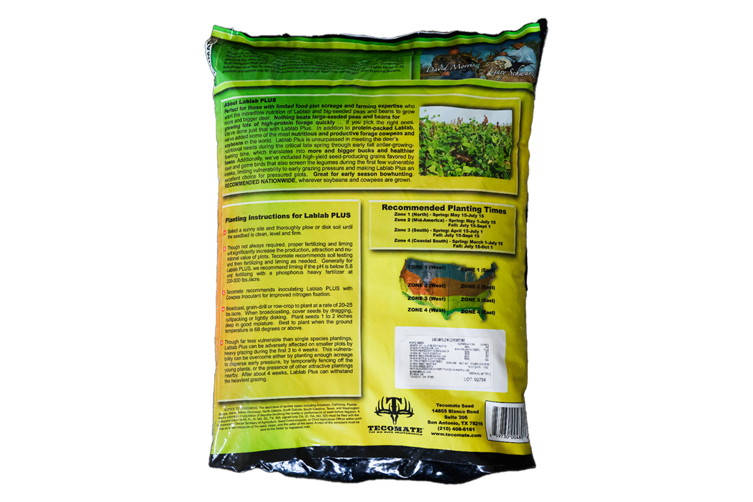 Deer, Turkey, & Game Bird Food Plot Seed — Lablab Plus – Tecomate